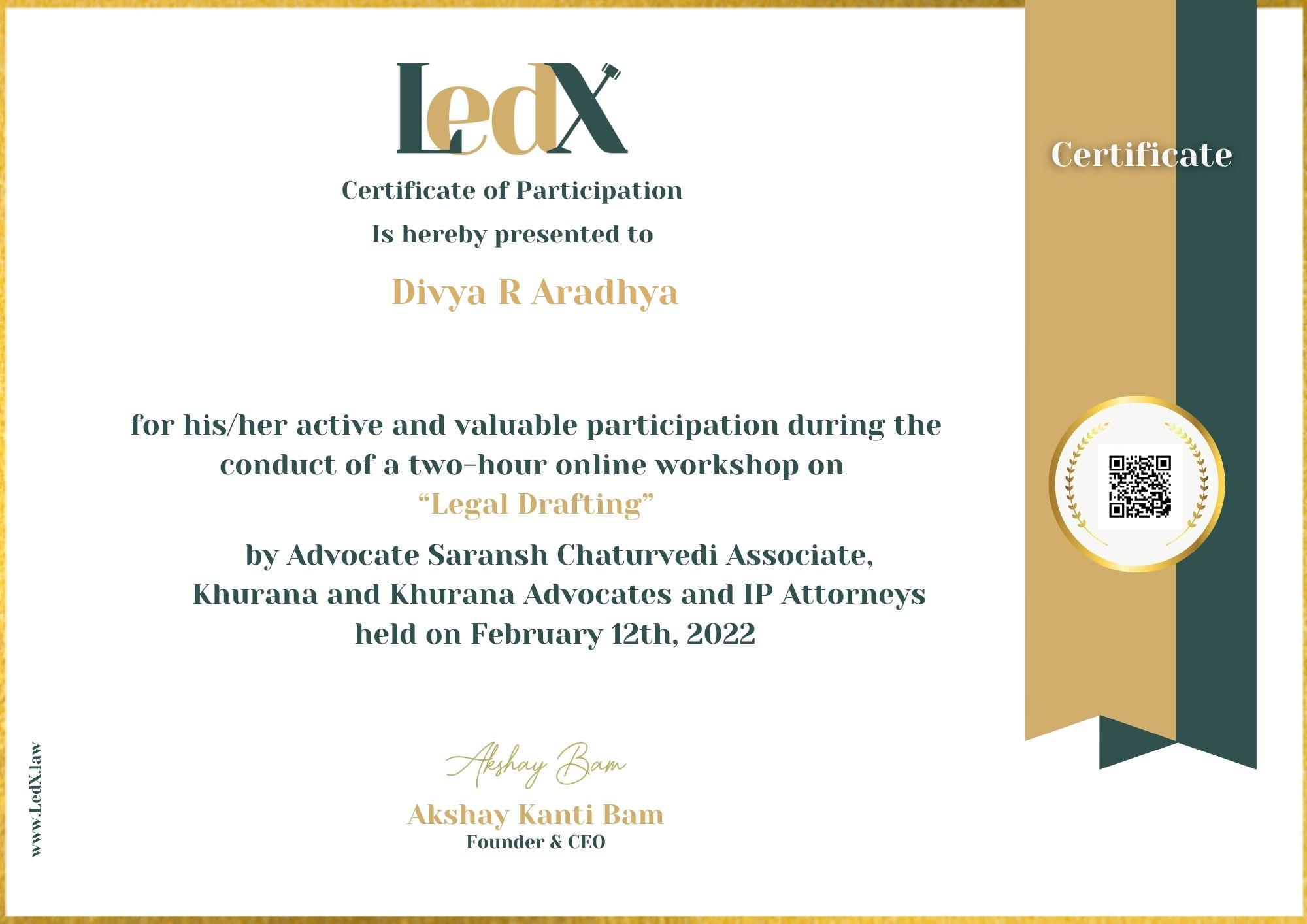 Divya Aradhya - Master’s student in Technology, Media ...