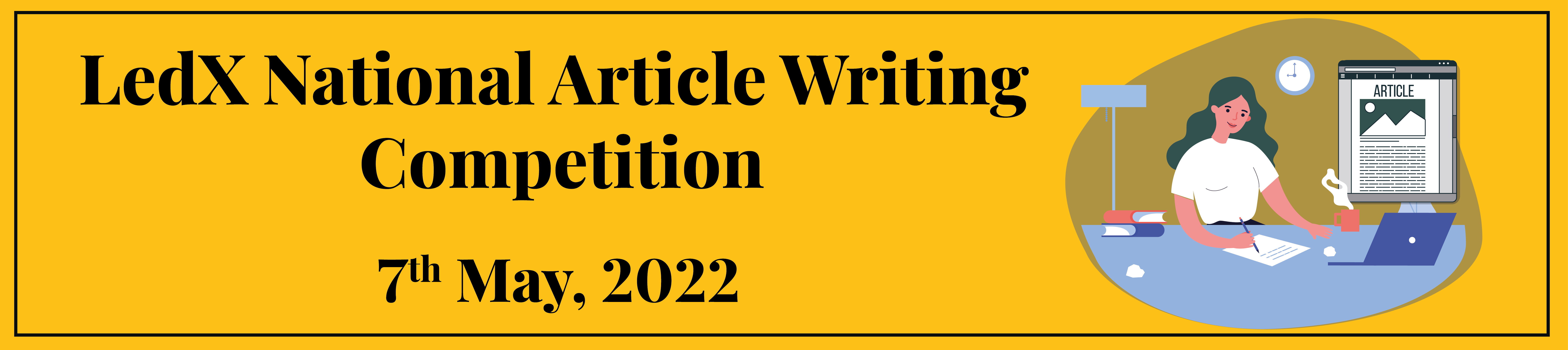 LedX National Article Writing Competition - LedX